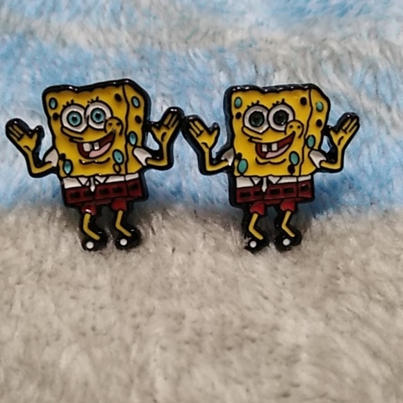 Jewelry | Darling Spongebob Stud Earrings | Poshmark